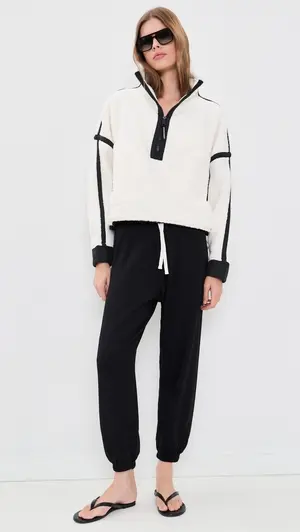 Free People Mountain High Half-zip Fleece
