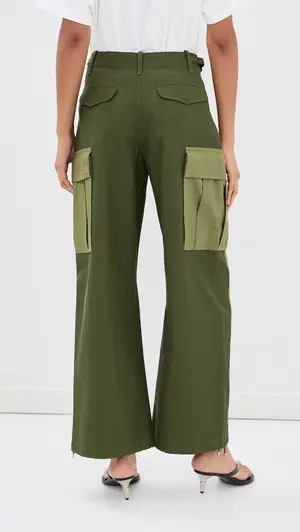 3.1 Phillip Lim Curved Cargo Utility Pants