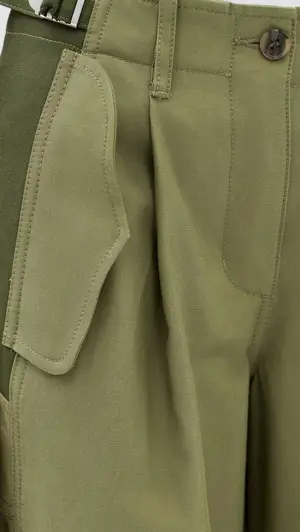 3.1 Phillip Lim Curved Cargo Utility Pants