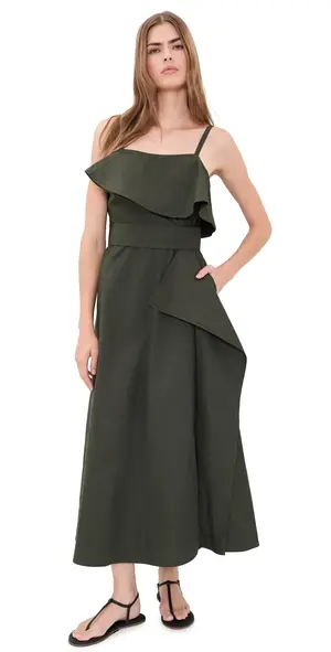 Proenza Schouler White Label Reign Midi Dress - Willow
