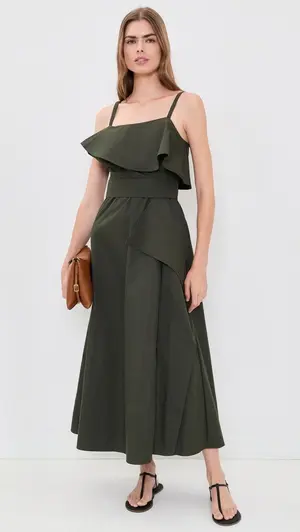 Proenza Schouler White Label Reign Midi Dress - Willow