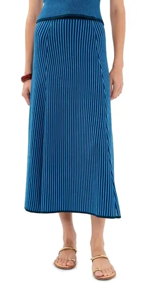 Escvdo Lienzo Knit Midi Skirt