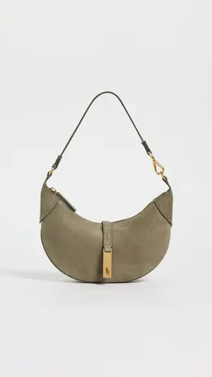 Polo Ralph Lauren Suede Id Mini Shoulder Bag