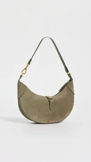 Polo Ralph Lauren Suede Id Mini Shoulder Bag