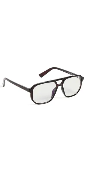 THE BOOK CLUB The Atticus Blue Light Eyeglasses - Bark