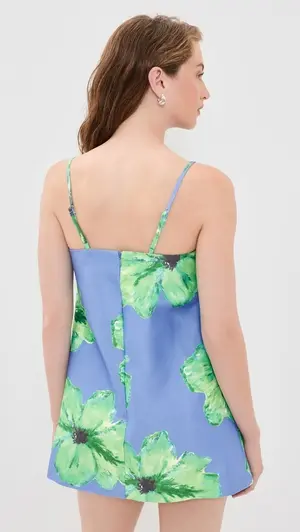 THE WOLF GANG Palma Mini Dress Floral Print