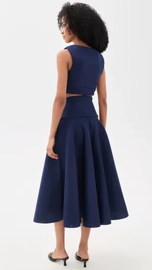 Black Halo Pamina Two-piece Midi Set