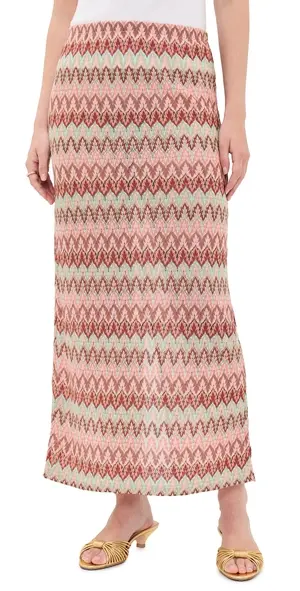 Hill House Home The Zoey Maxi Skirt - Pink Multi