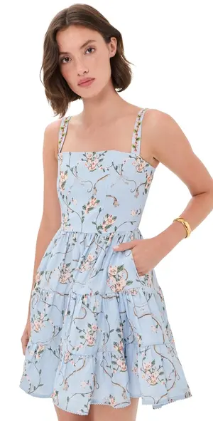 Agua Bendita Lima Navegante Dress
