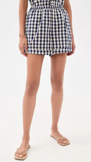 VRG GRL Freda Check Shorts