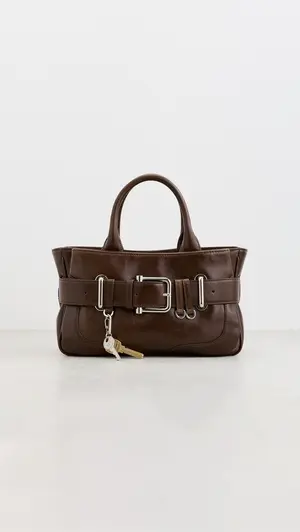 OSOI Brocle Mini Tote Bag - Marrone