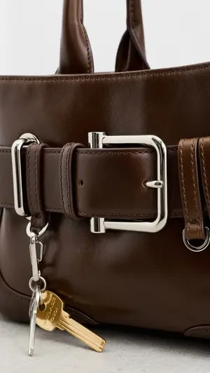 OSOI Brocle Mini Tote Bag - Marrone