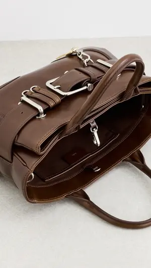 OSOI Brocle Mini Tote Bag - Marrone