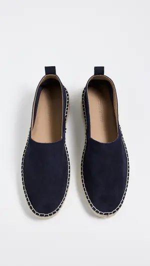 Frescobol Carioca Helio Suede Espadrilles