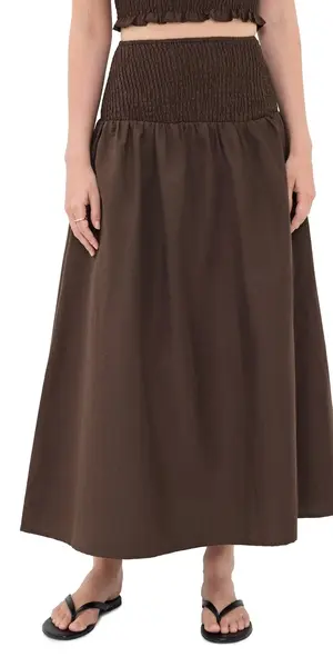 4TH & RECKLESS Lowri Skirt - Brown