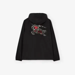Burberry Knight Heart Nylon Hooded Jacket