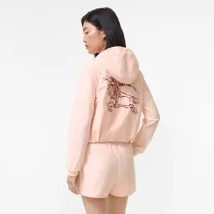 Burberry Heart Knight Stretch Nylon Hooded Jacket