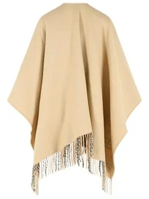 Burberry Beige Wool Cape