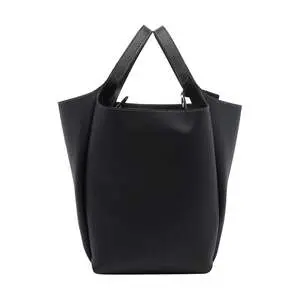 TOD'S Small Leather Bucket Bag - Black