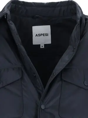 Aspesi Peak Collar Long Sleeve Shirt