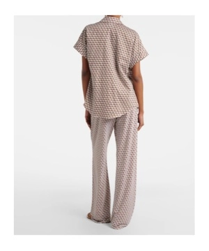 Max Mara Abate Printed Wide-leg Pants