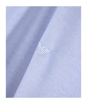 Emporio Armani Logo-embroidered Cotton T-shirt