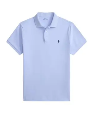 Polo Ralph Lauren Stretch-mesh Polo Shirt - Blue