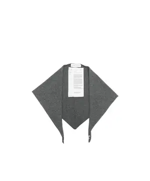 Extreme Cashmere N35 Triangular Scarf - Black