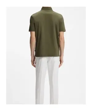 Hugo Boss Double B Monogram-patch Polo Shirt