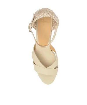 CastaÑer Bruna Ankle-strap Wedge Sandals