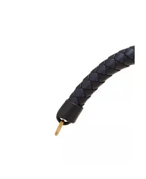Mulberry Navy Blue Woven Belt