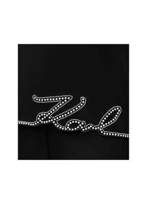 Karl Lagerfeld Crystal-embellished T-shirt