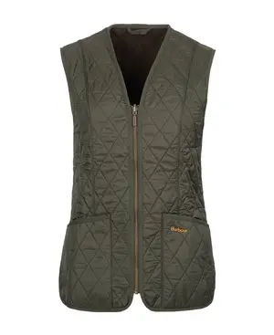 Barbour Logo Embroidered Reversible Gilet - Dark Olive