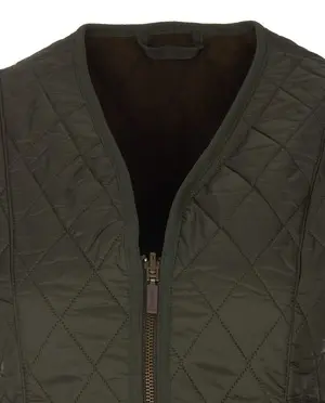 Barbour Logo Embroidered Reversible Gilet - Dark Olive