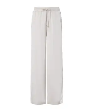 Liu Jo Satin Flare Trousers - White