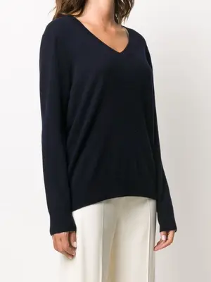 Vince V-neck Cashmere Knitted Sweater