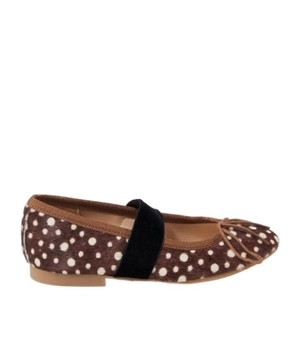 POM D'API Dory Elast Leather Ballet Flats