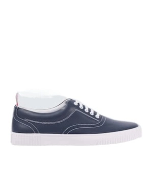 Thom Browne Heritage Leather Sneakers - Blue