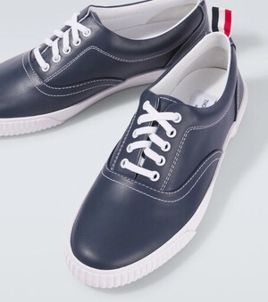 Thom Browne Heritage Leather Sneakers