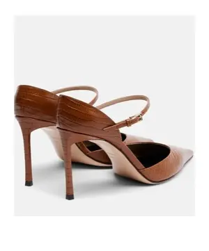 TOM FORD Vertigo Snake-effect Leather Pumps