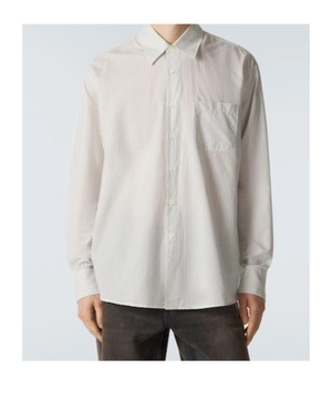 Our Legacy Above Striped Cotton-blend Shirt