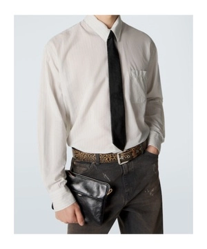 Our Legacy Above Striped Cotton-blend Shirt
