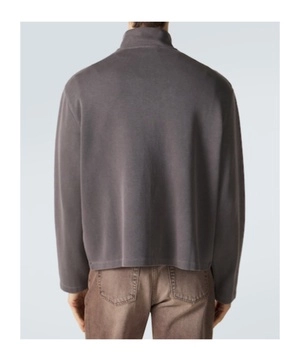 Our Legacy Shrunken Cotton Zip-up Sweatshirt