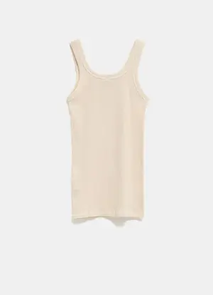 BASERANGE Round Neck Sleeveless Vest