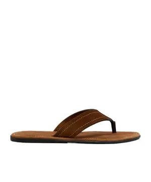 THE ROW Beach Flip-flops - Brown