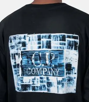 C.P. COMPANY Logo-print Cotton T-shirt