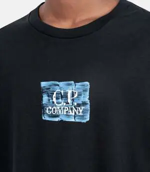 C.P. COMPANY Logo-print Cotton T-shirt