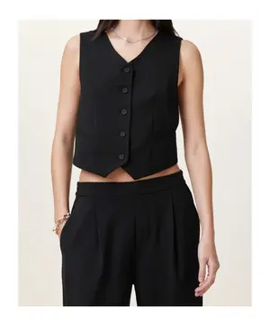 ALLSAINTS Aleida Tri Suit Vest