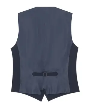 ANTONY MORATO Slim Fit Waistcoat In Stretch Viscose Blend