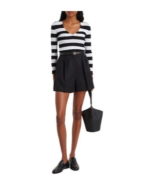 Max Mara Classic Striped Knitted Sweater